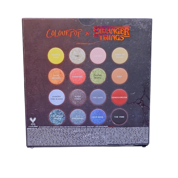 Colourpop | Makeup | Colourpop X Stranger Things Chapter One Eyeshadow ...